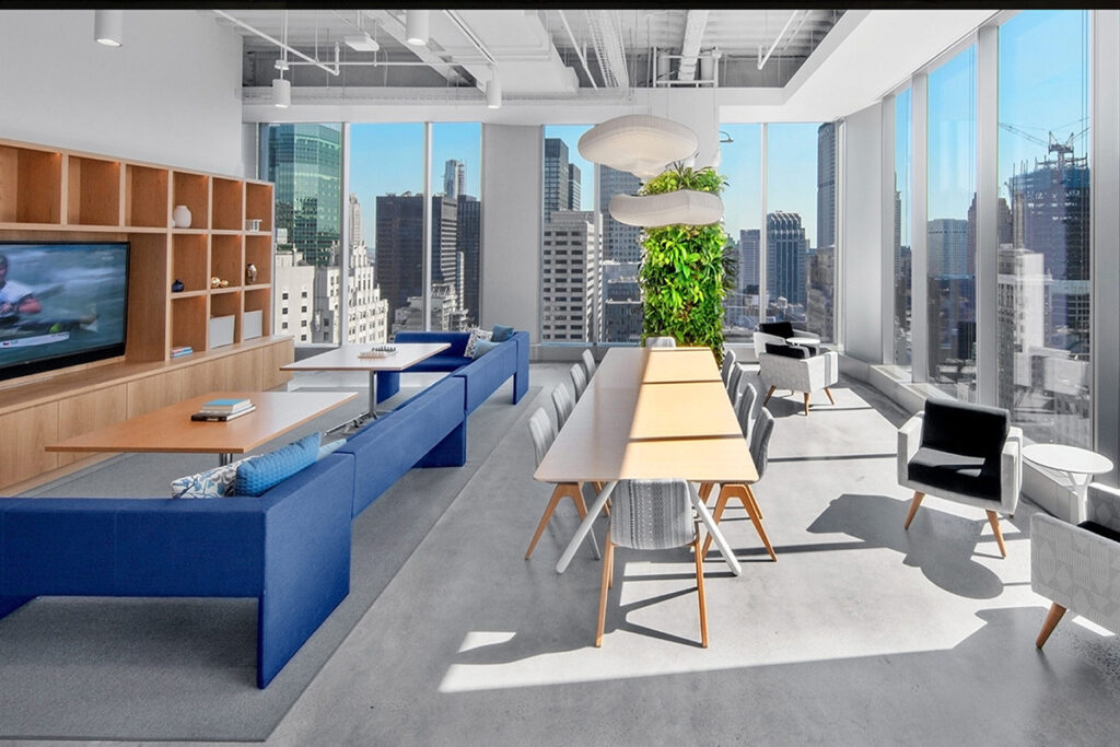 LS Group | Comcast Spotlight | Workplace Lighting Design