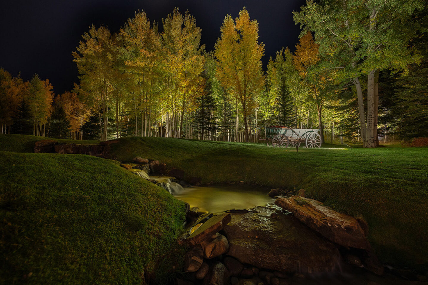 LS Group | Wildcat Ranch Aspen | Landscape Lighting Design