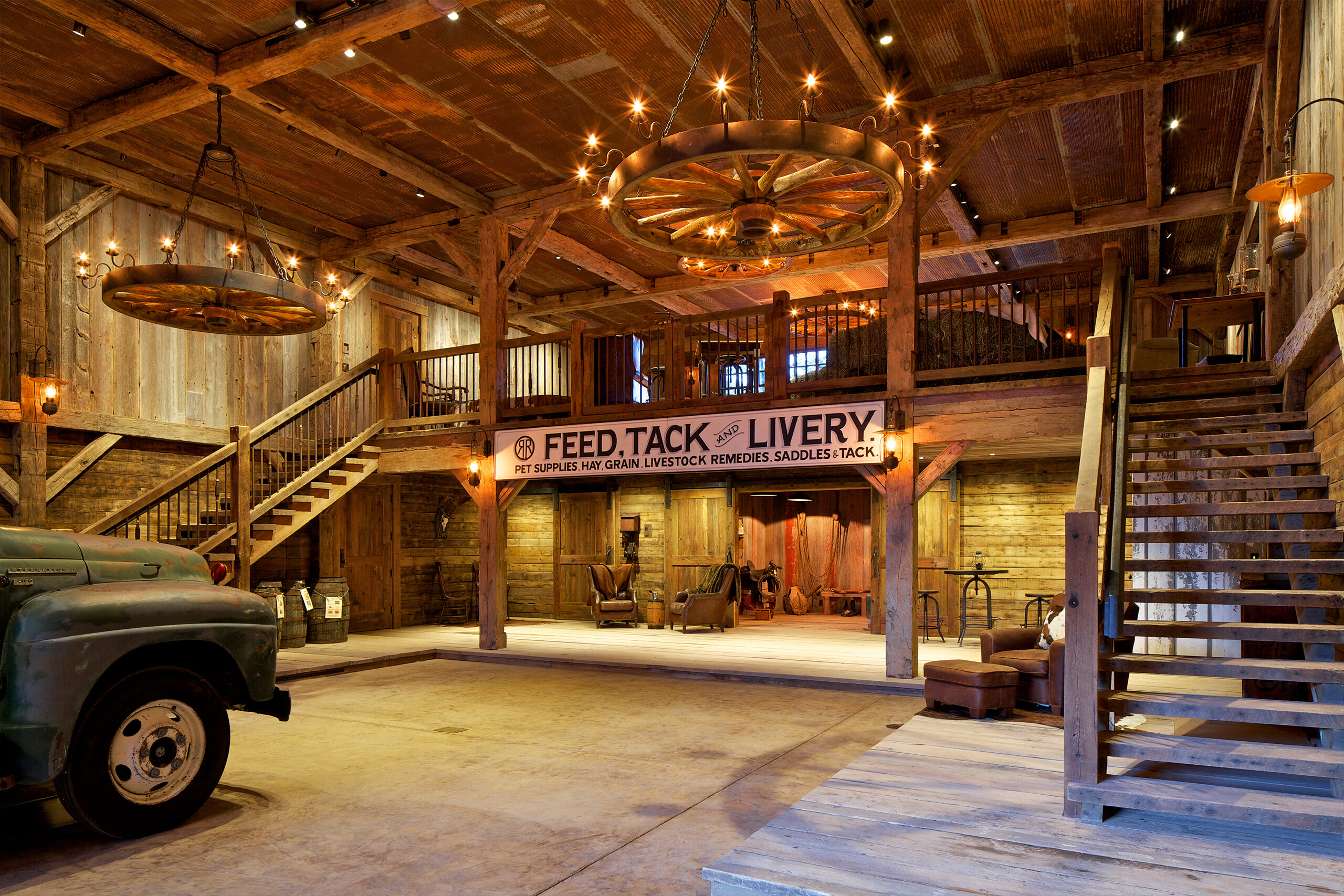 LS Group | Mountain Ranch Barn | Residential & Specialty Lighting…